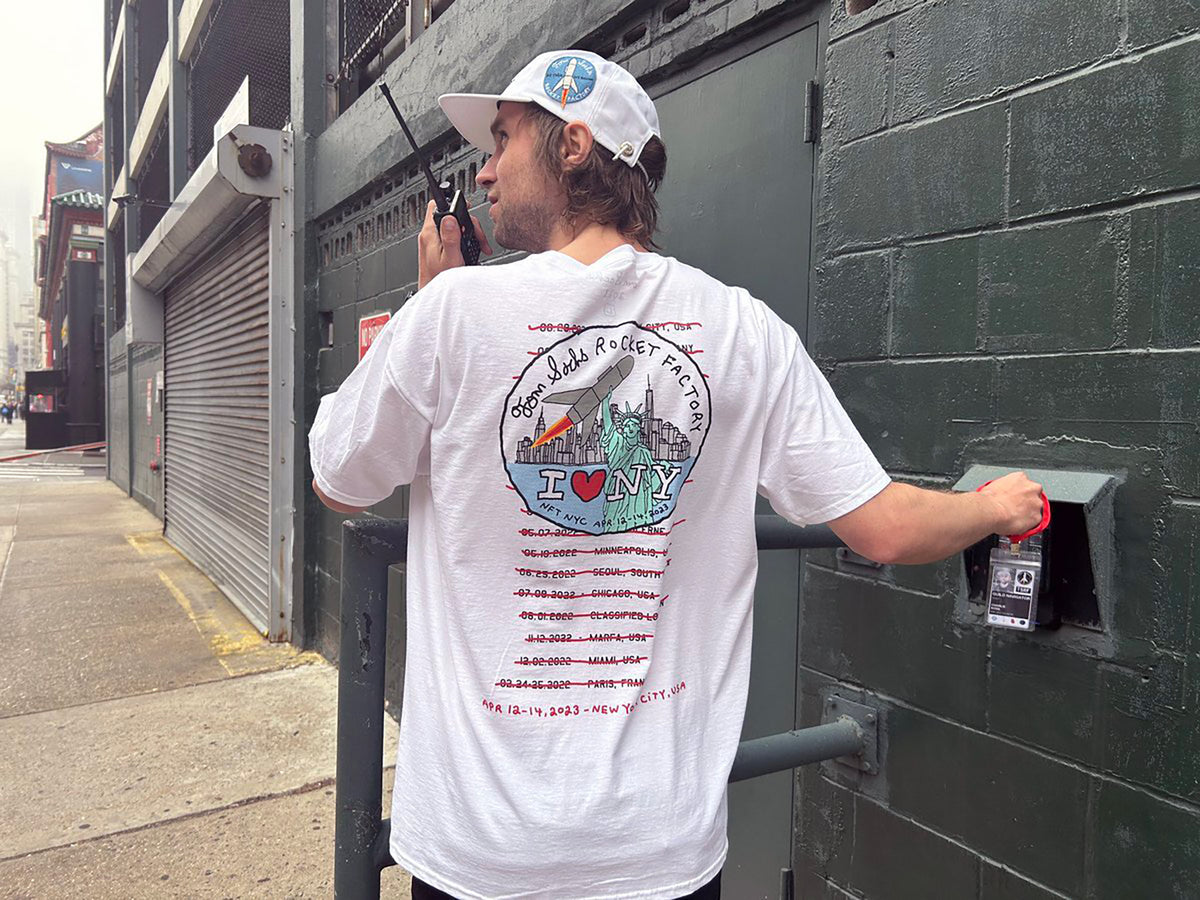 Rocket Factory NFT NYC Short Sleeve Tee – Tom Sachs Store