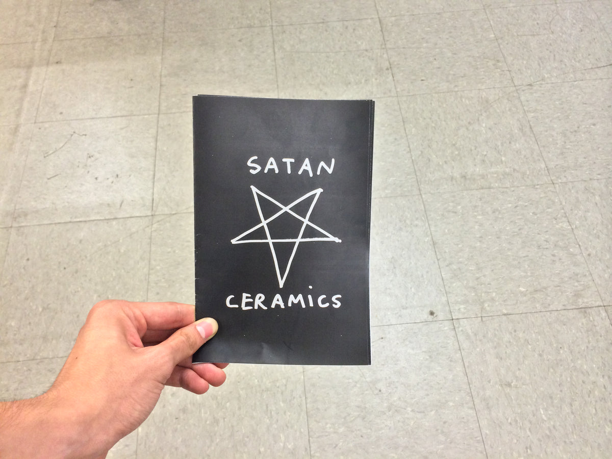 Satan Ceramics Zine (2015) – Tom Sachs Store