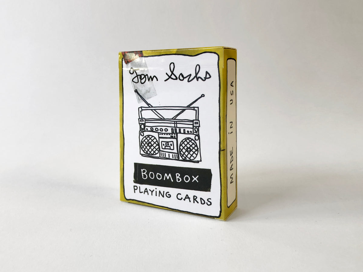 Boombox Card Deck – Tom Sachs Store