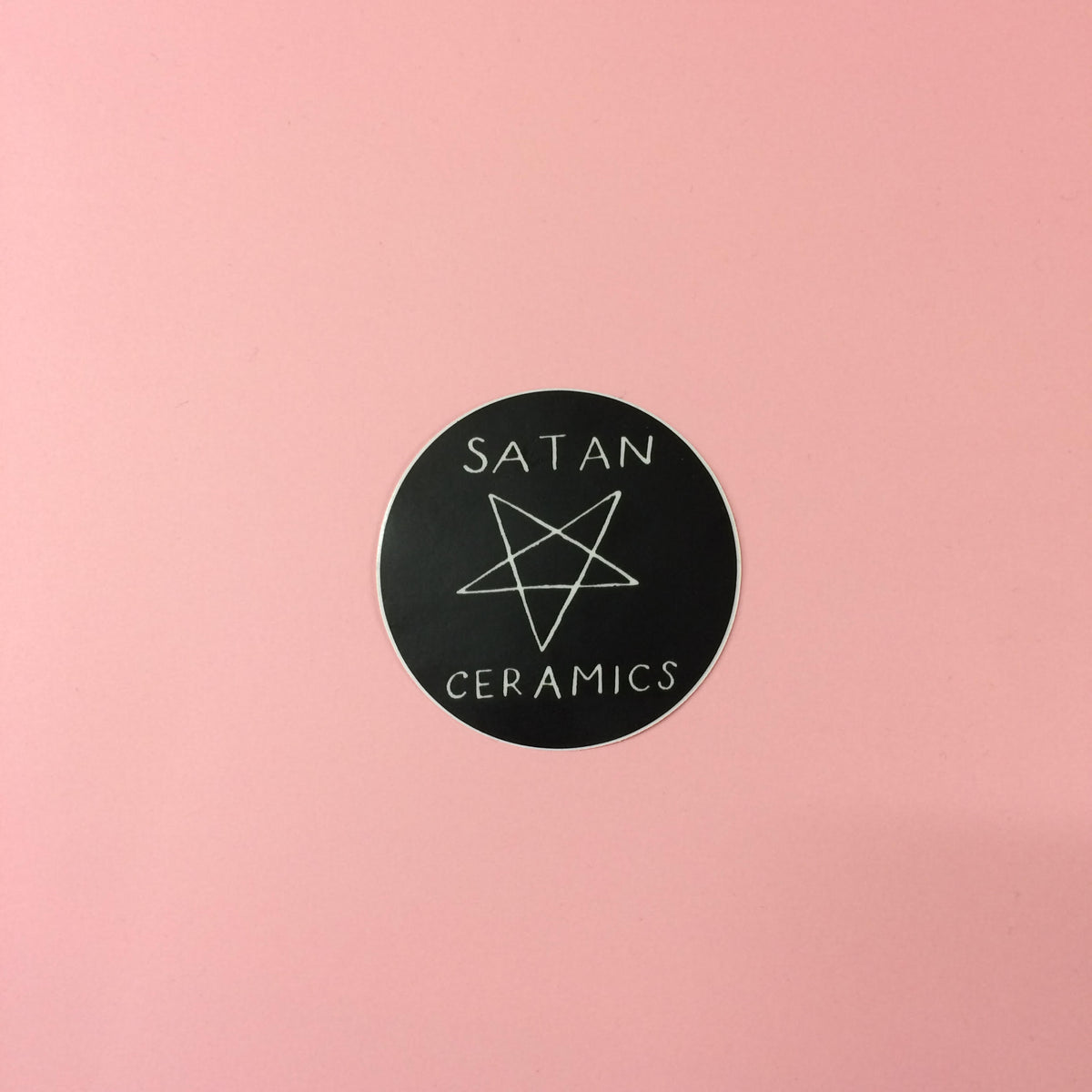 Satan Ceramics Sticker – Tom Sachs Store